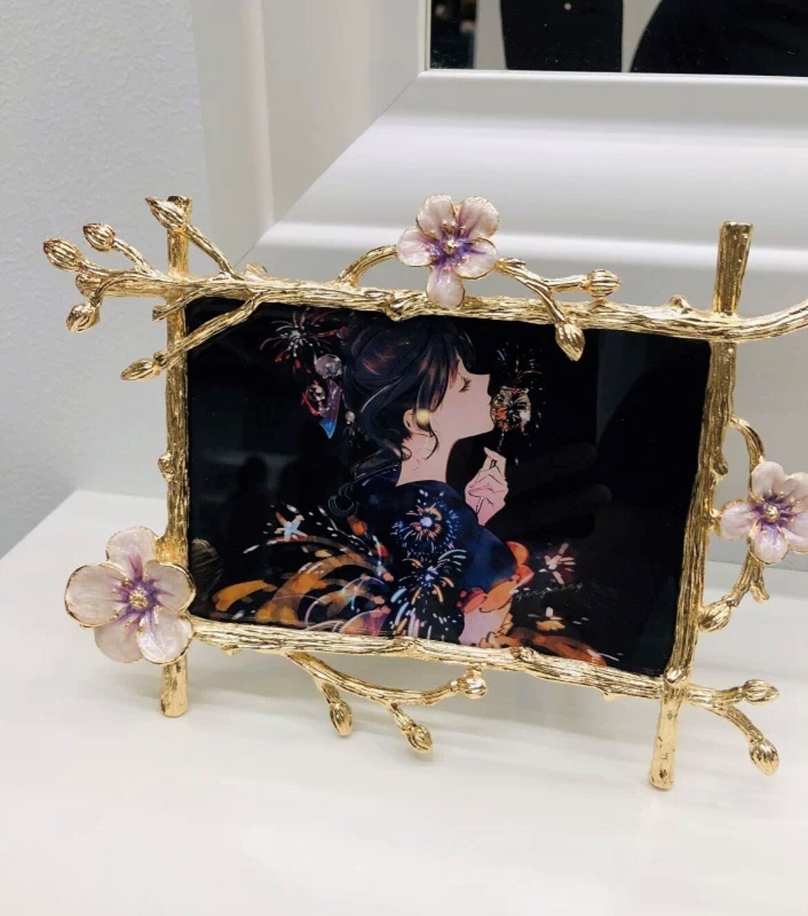 Nordic Style Metal Tree Branch Picture Frame 4'' X 6'' Photo Frame 5 ...