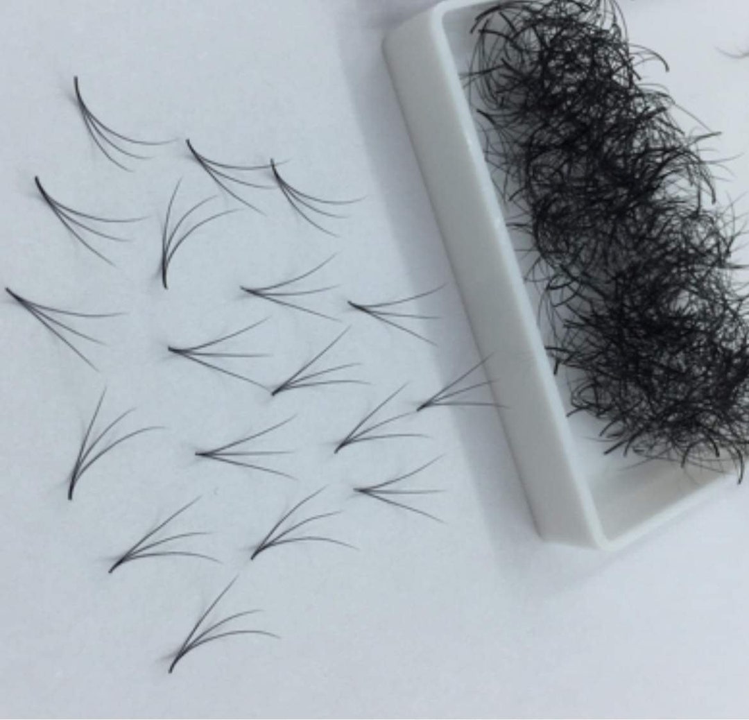 Eyelash Fan Premade - Etsy