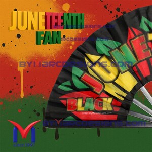 Clack Juneteenth Hand Fan – “black Queen” Edition | Loud Snap | Pride ...