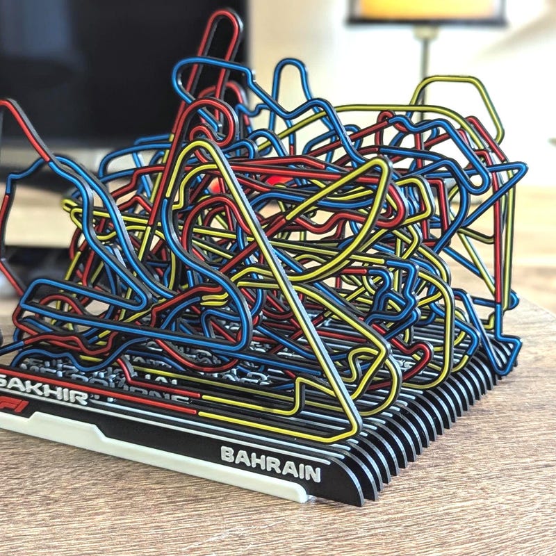 F1 Tracks Display - Etsy