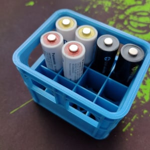 Stackable Battery Beer Crate Holder - Organise Those Batteries Rolling ...
