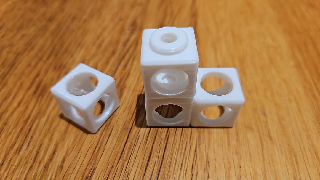 Counting Stacking Cube Block 3D STL File for Printing Kids Love These ...