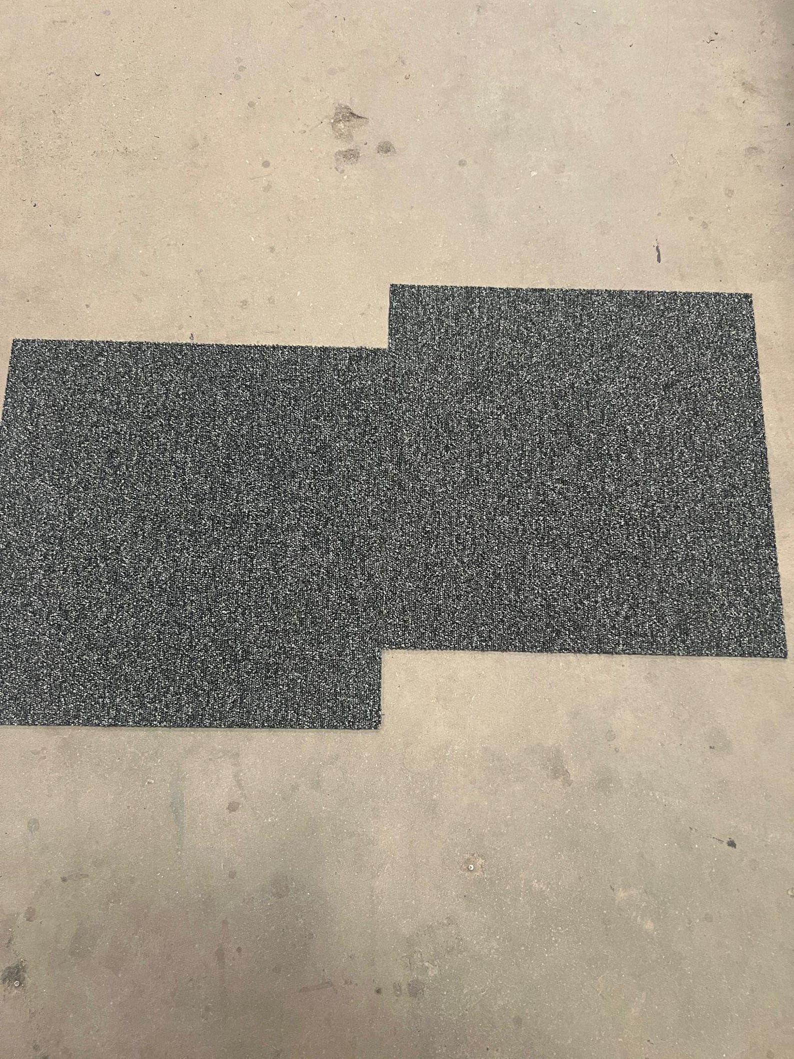 20 X Carpet Floor Tiles 5m2 Box Heavy DUTY Retail Office Flooring MID ...