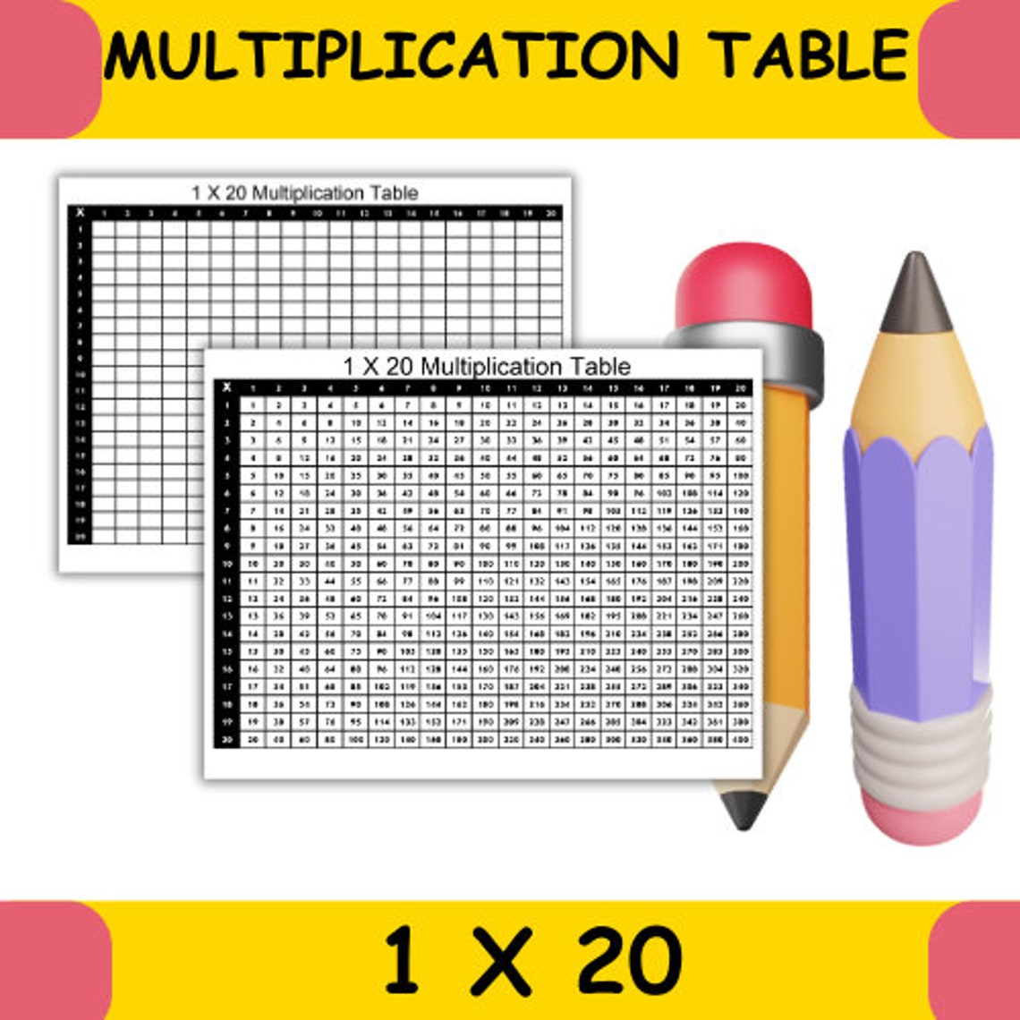 Multiplication Table | Multiplication Challenge | Multiplication Table ...