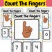 Count the Fingers Worksheet: Fun Counting up to 20 Activity for Kids ...