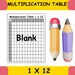 Multiplication Table | Multiplication Challenge | Multiplication Table ...