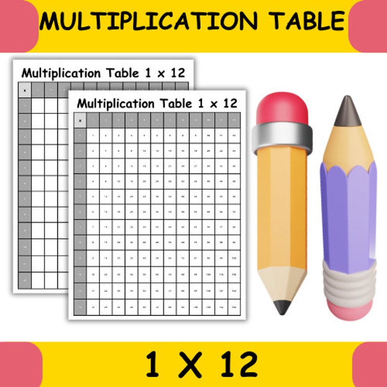 Multiplication Table | Multiplication Challenge | Multiplication Table ...