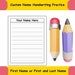 Traceable Name | Custom Name Handwriting Practice Sheet | Name Tracing ...