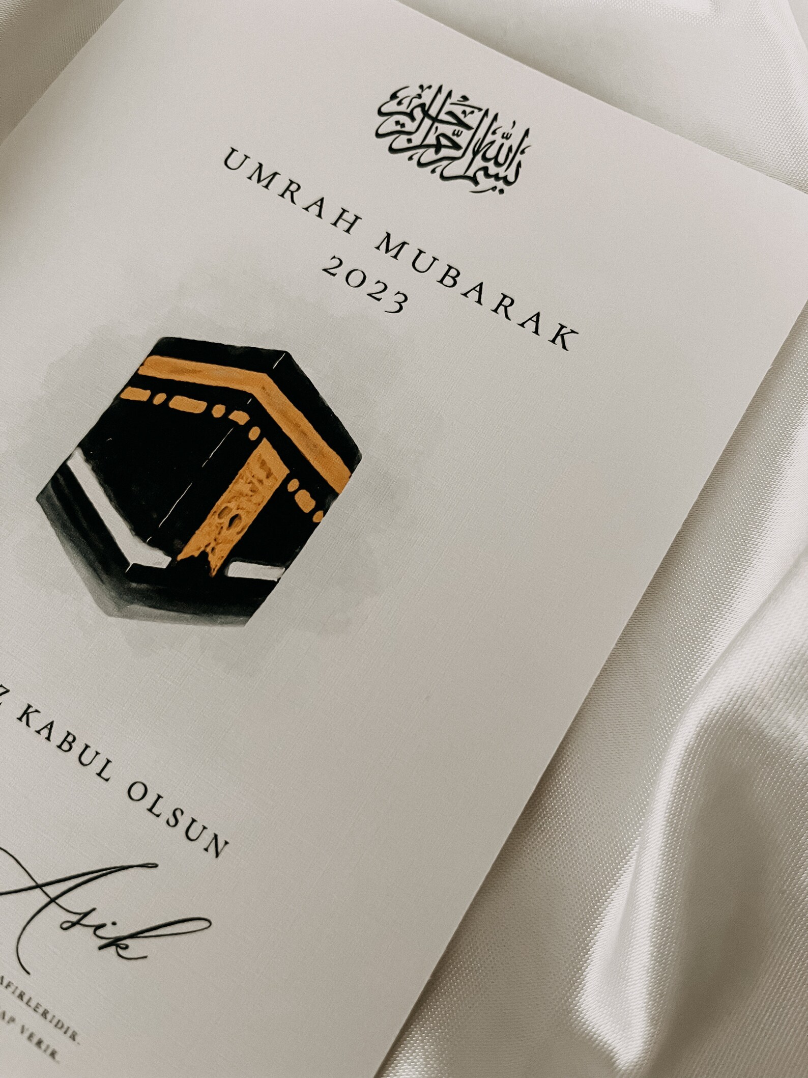 Umre Hatirasi / Umrah Mubarek Poster A5 - Etsy