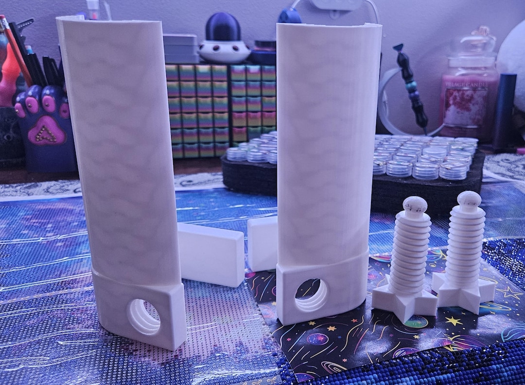3D Printed Diamond Painting Table Clamps: Cosmic Craft Desk Organizer ...