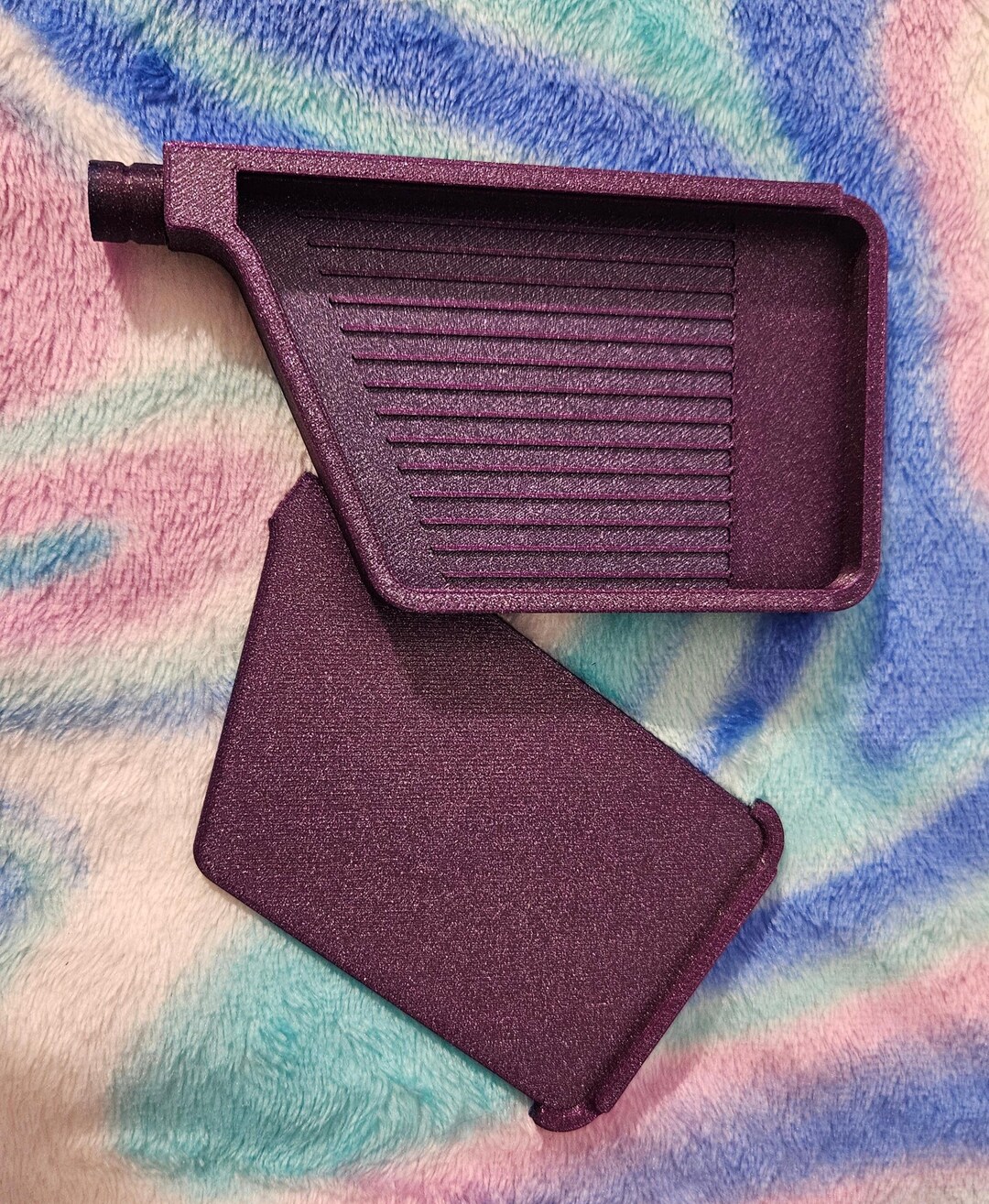 3D Printed Diamond Art Tray: Sliding Lid, Spout Stopper - Etsy