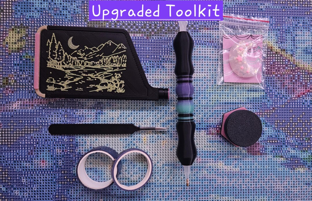 Diamond Art Tool Kit: 3D Pen, Scented Putty & Cover Minder - Etsy