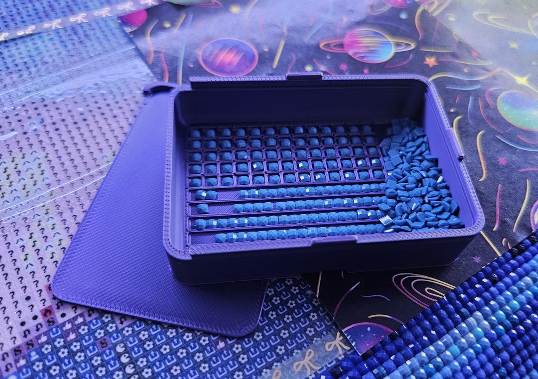 3D Printed Diamond Painting Tray: Small Combo Stacking Tray With ...