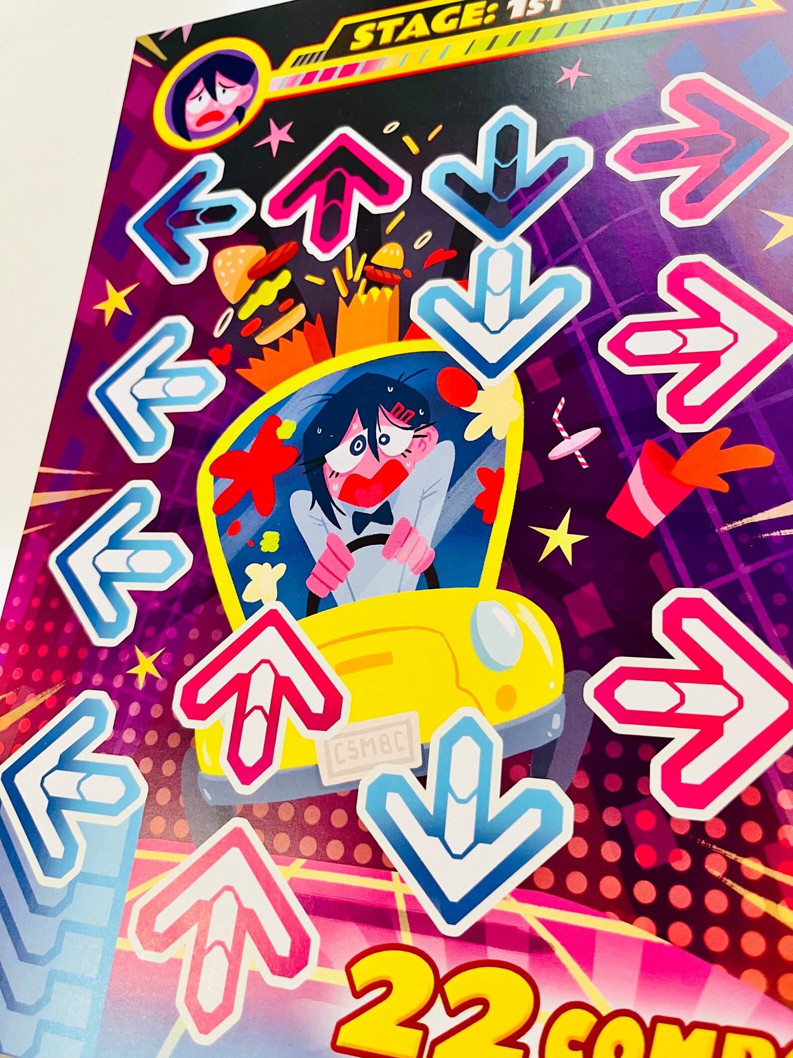 CSM Kobeni DDR Fast Food Delivery Posters - Etsy Canada