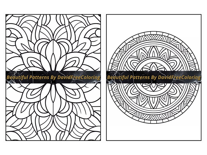 100 Beautiful Pattern Coloring Book Patterns Images for Adult Coloring ...