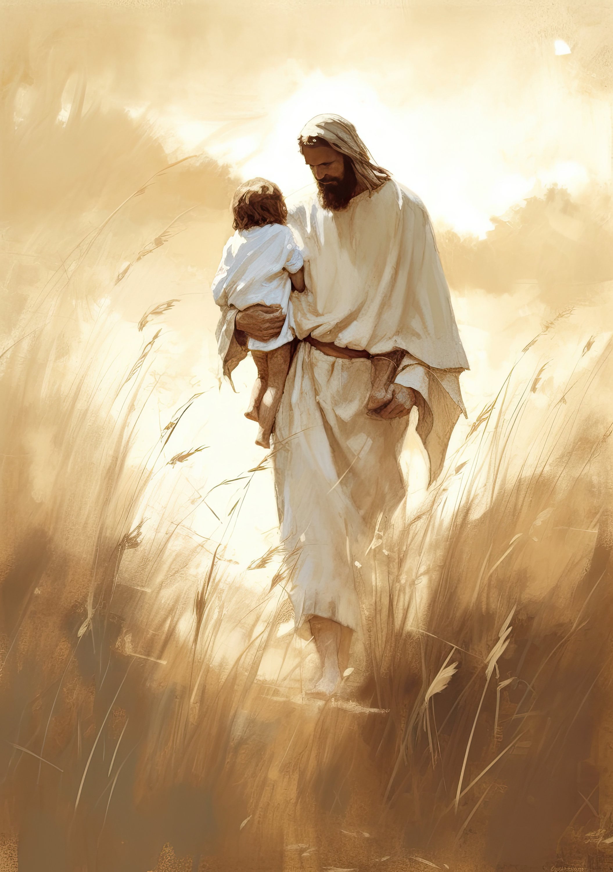Christian Wall Art, Jesus Poster Artwork, New Testament,child of ...