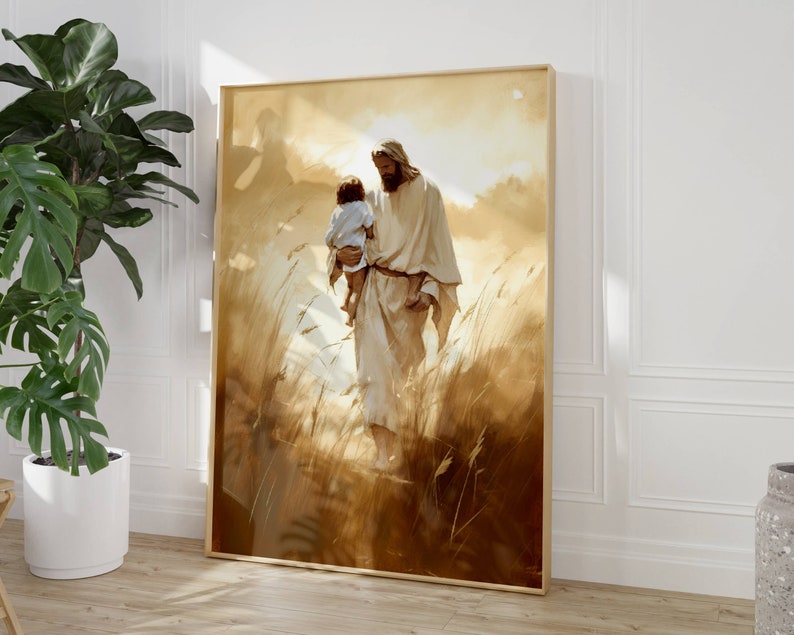 Christian Wall Art, Jesus Poster Artwork, New Testament,child of ...