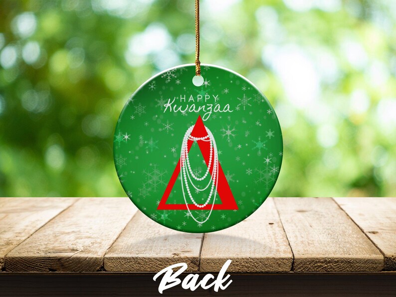 Delta Sigma Theta Ornament DST Inspired Shipmas Decoration Happy ...