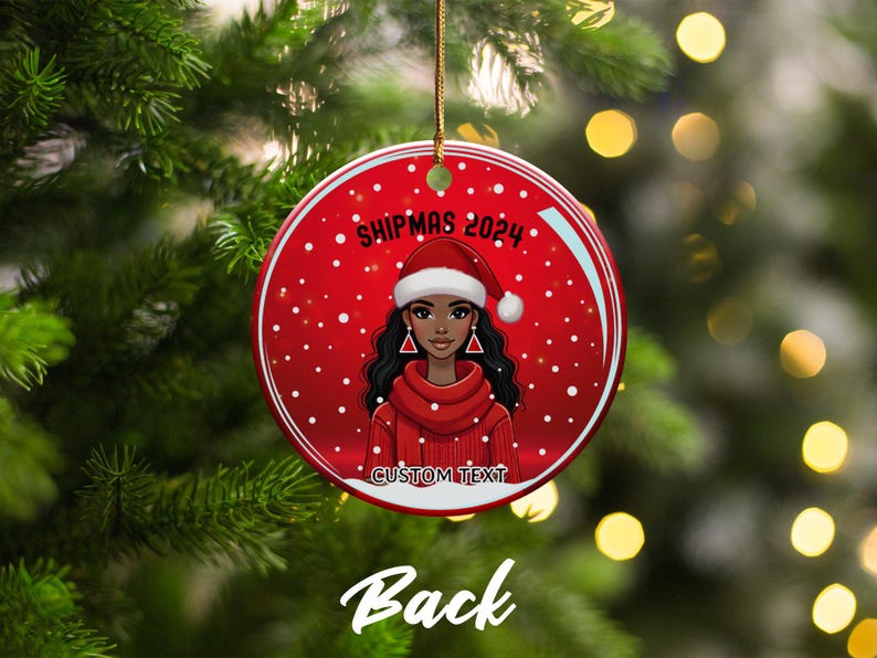 Delta Sigma Theta Sorority Snow Globe Ornaments, DST Inspired Holiday ...