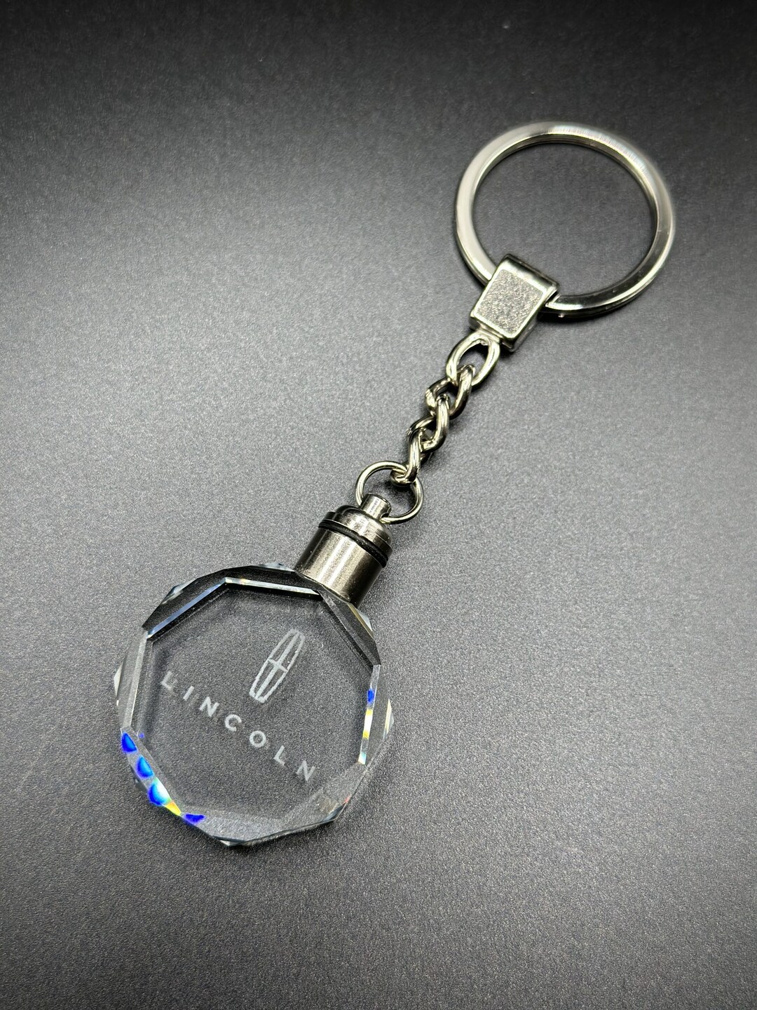 Lincoln Logo LED Crystal Light Cute Keychain Gift for Car Lovers - Etsy