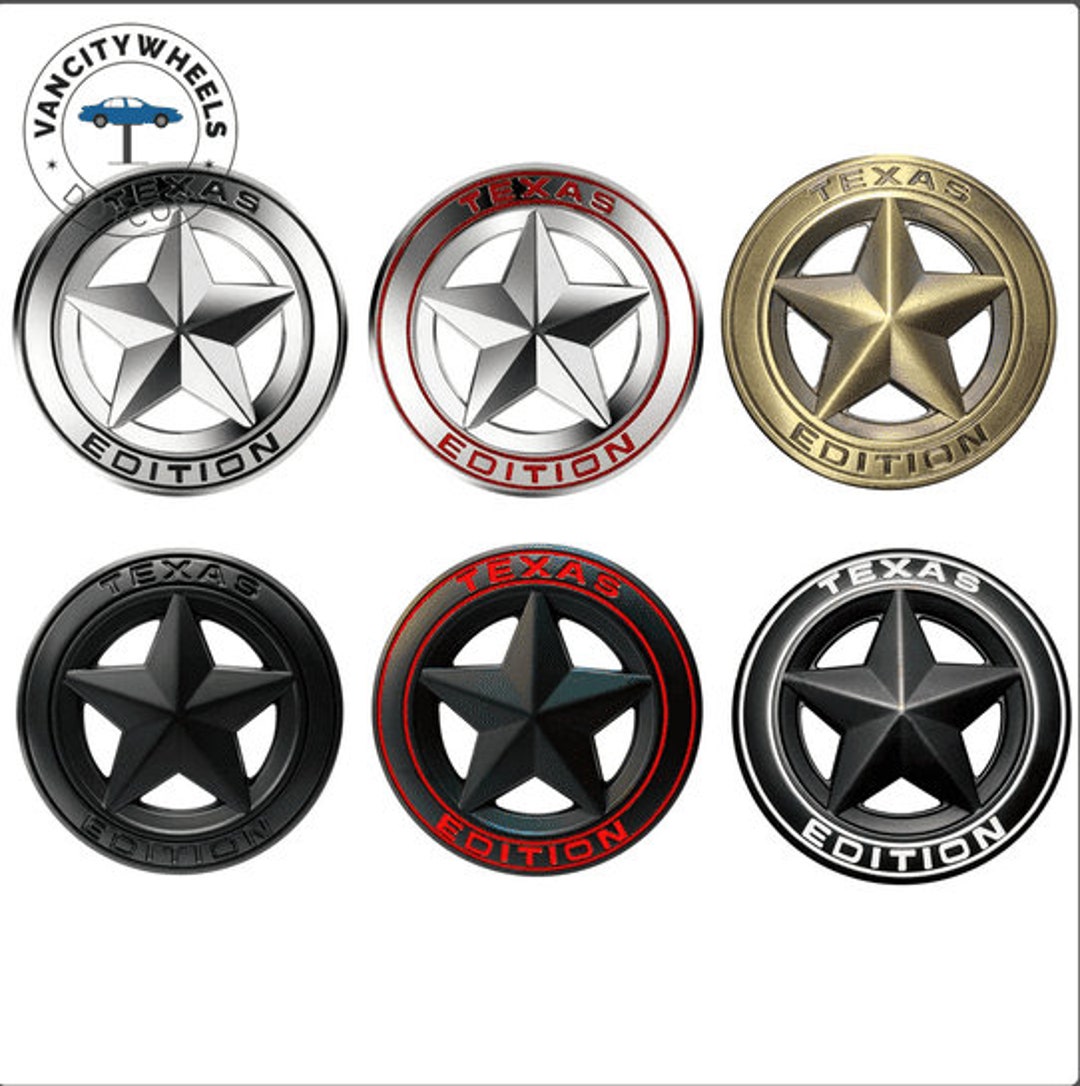 Proudly Display Your Texan Spirit With Our 3D Round Texas Edition ...