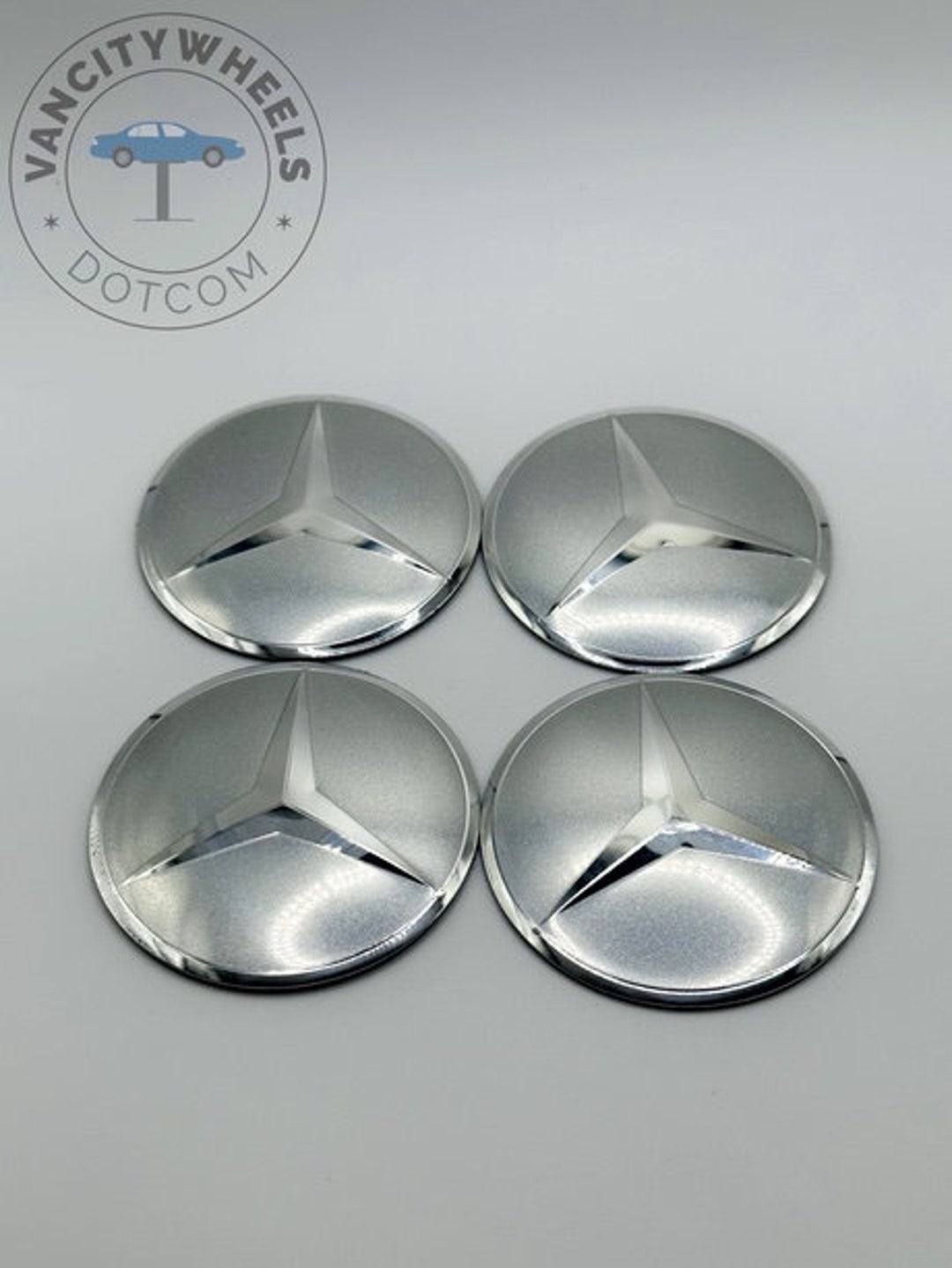 4PCS 56mm Mercedes Benz Stickers Emblems: Unleash the Exquisite ...