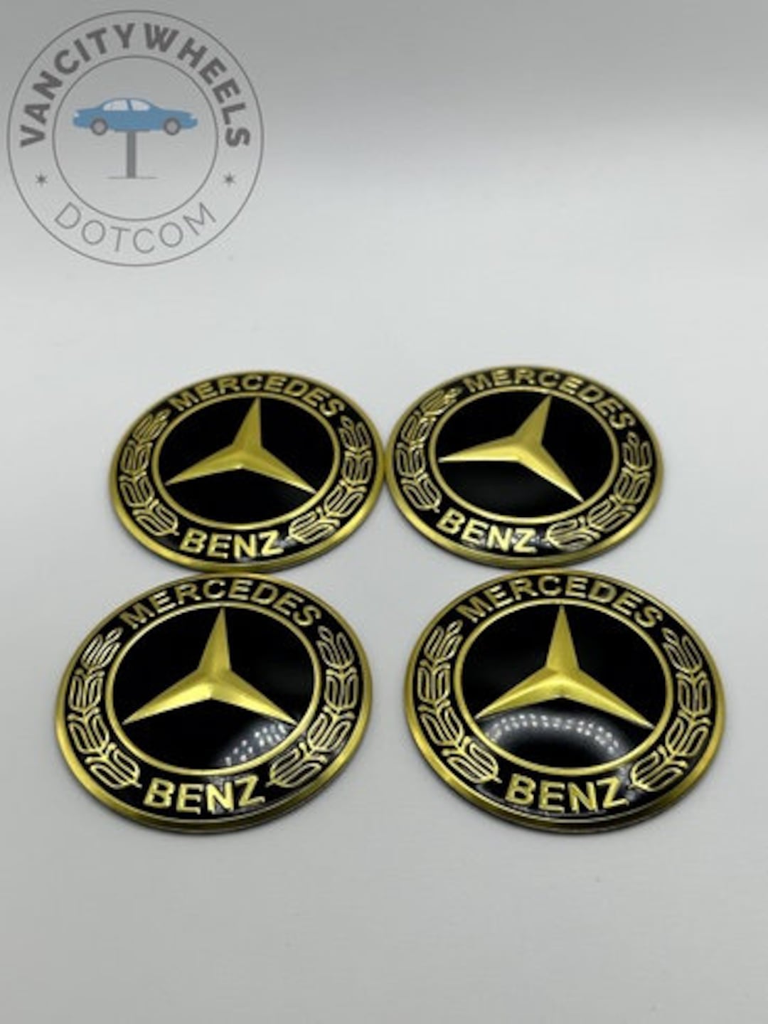 4PCS 56mm Mercedes Benz Stickers Emblems: Unleash the Exquisite ...