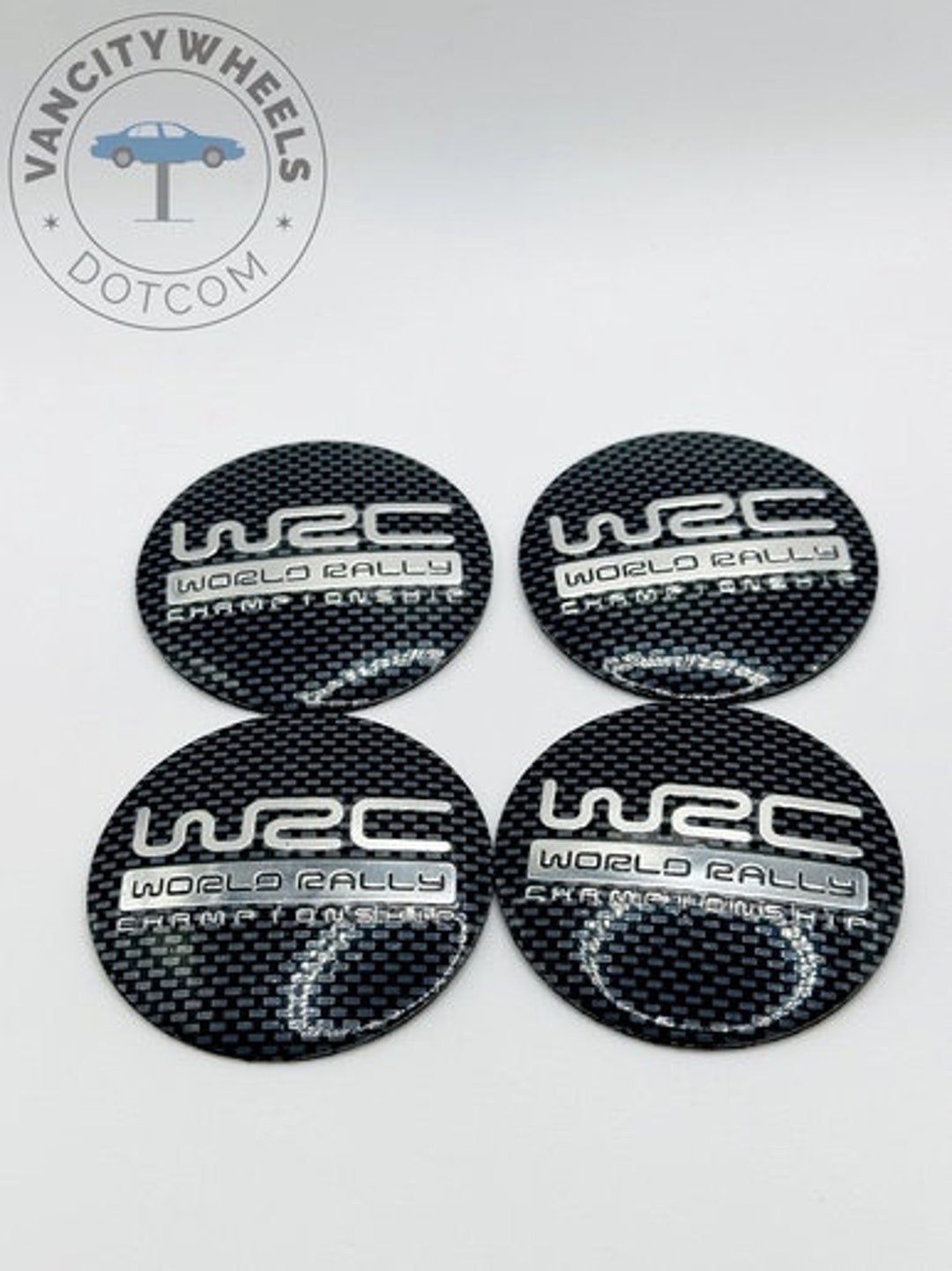 4PCS 56mm World Racing Championship WRC Stickers Emblems: Unleash the ...