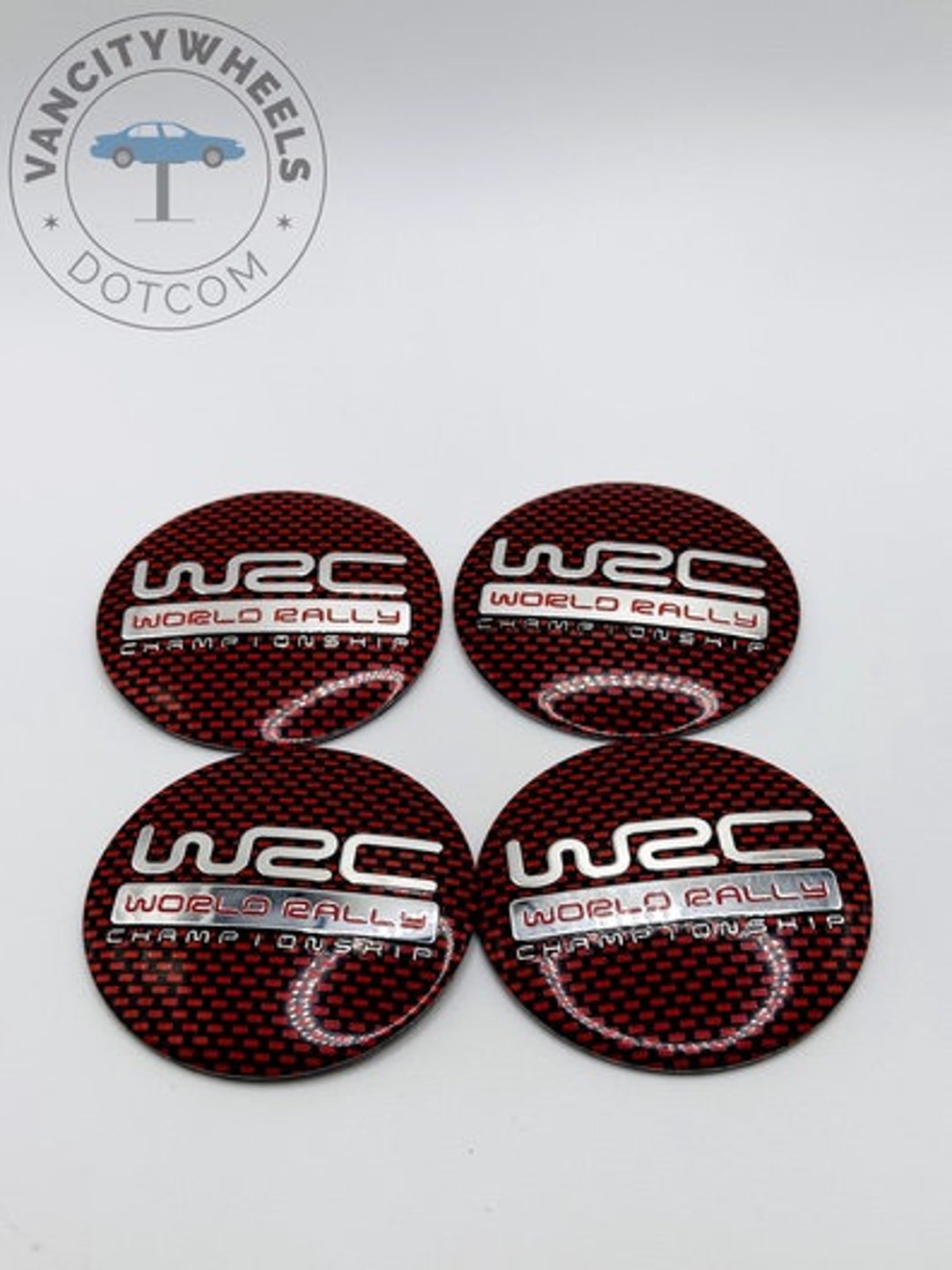 4PCS 56mm World Racing Championship WRC Stickers Emblems: Unleash the ...