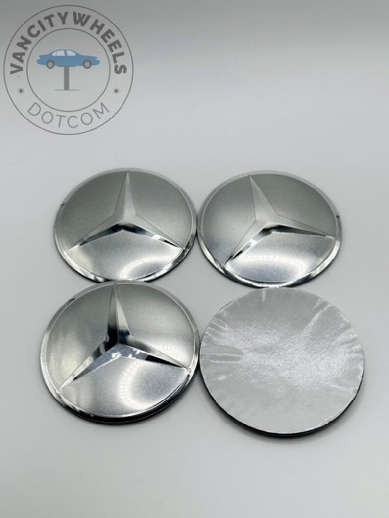 4PCS 56mm Mercedes Benz Stickers Emblems: Unleash the Exquisite ...