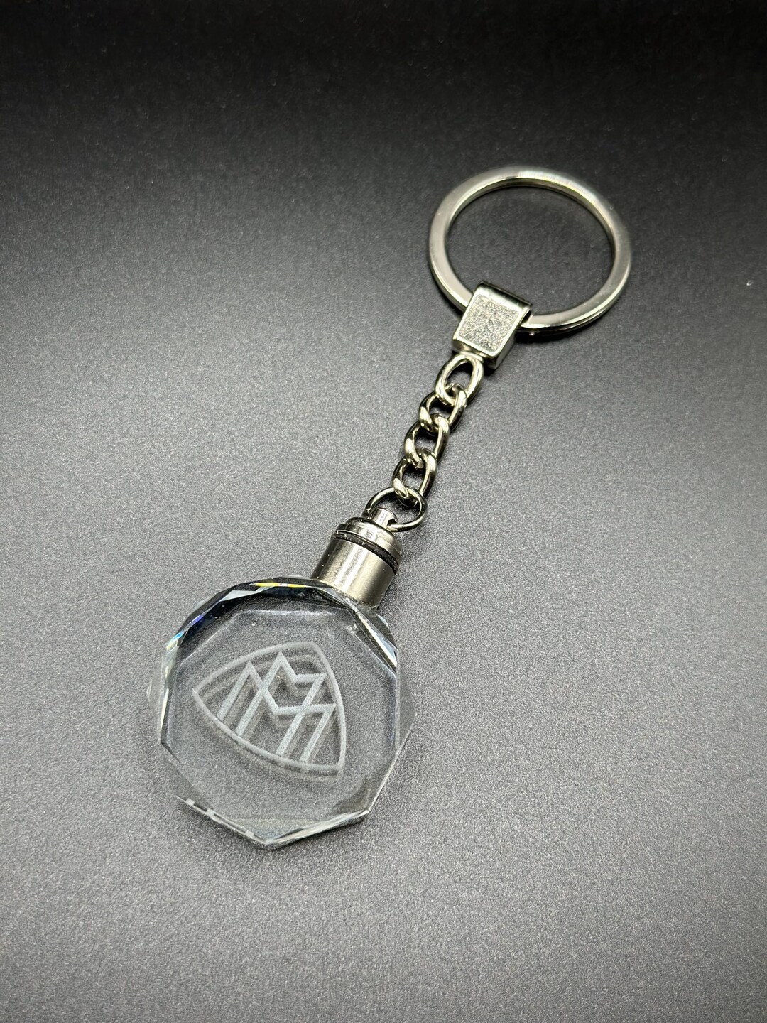 Mercedes Maybach Logo LED Crystal Light Cute Keychain Gift for Car ...