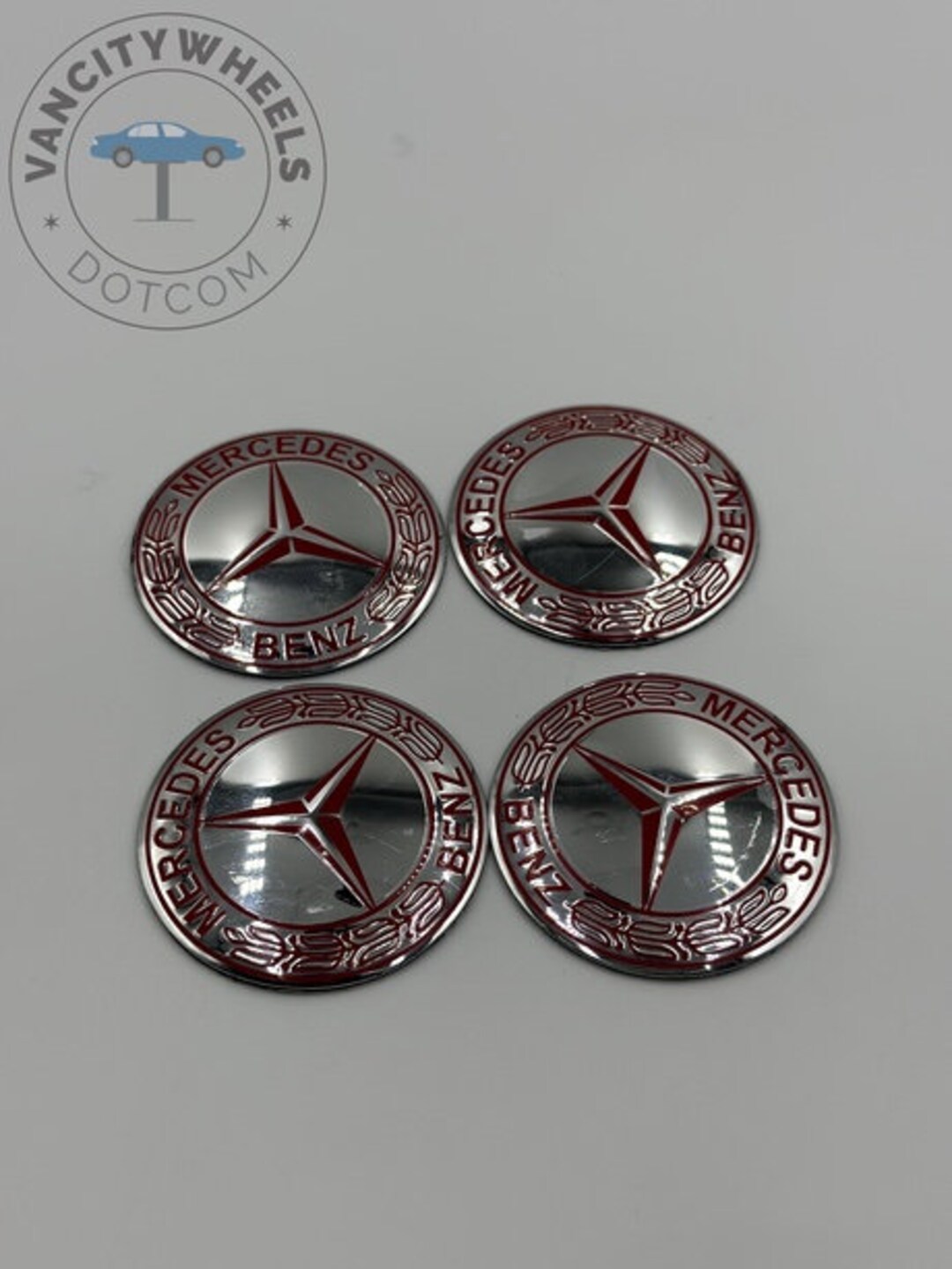 4PCS 56mm Mercedes Benz Stickers Emblems: Unleash the Exquisite ...