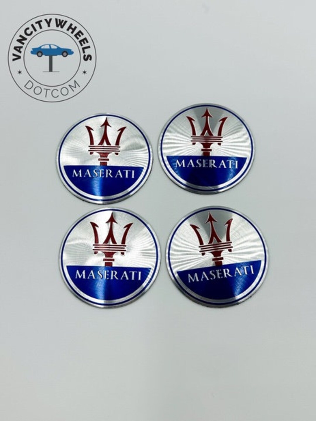 4PCS 56mm Maserati Stickers Emblems: Unleash the Exquisite Potential of ...