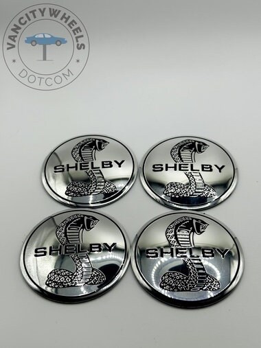 4PCS 56mm Ford-shelby Stickers Emblems: Unleash the Exquisite Potential ...