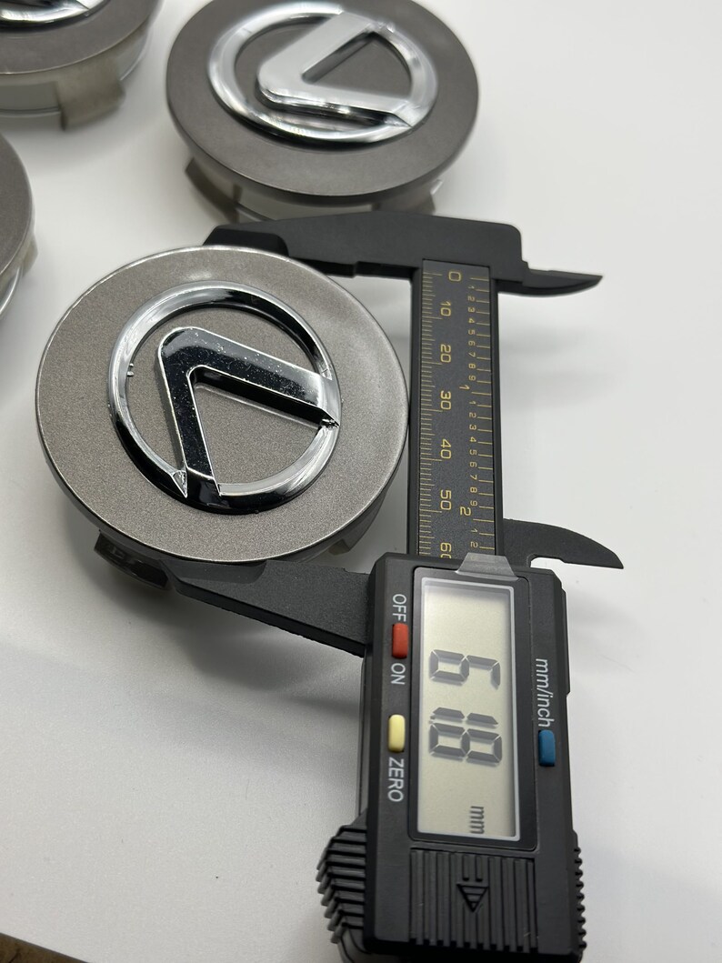 4pcs Lexus Wheel Center Caps 62mm Grey/chrome Color Lexus Premium ...