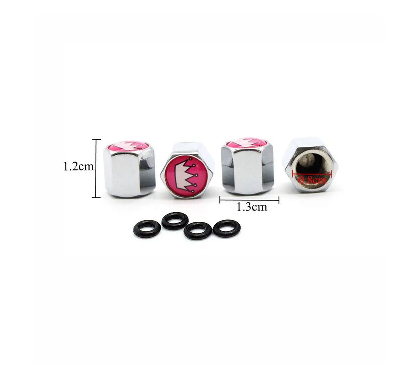 Hello Kitty Alloy Tire Valve Caps: Enhance Style and Performance for ...