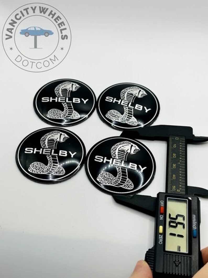 4PCS 56mm Ford-shelby Stickers Emblems: Unleash the Exquisite Potential ...