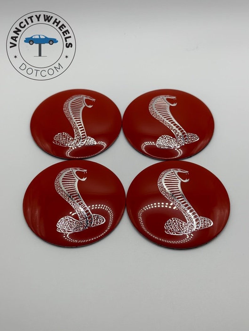 4PCS 56mm Ford-shelby Stickers Emblems: Unleash the Exquisite Potential ...