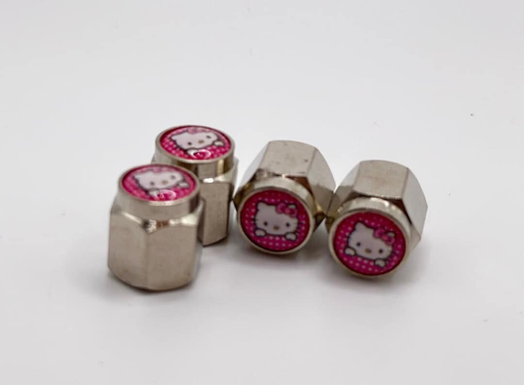 Hello Kitty Alloy Tire Valve Caps: Enhance Style and Performance for ...