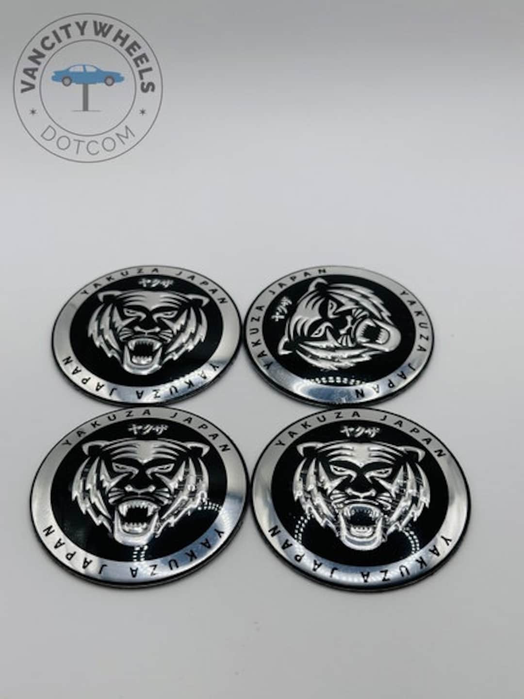 4PCS 56mm Yakuza Stickers Emblems: Unleash the Exquisite Potential of ...