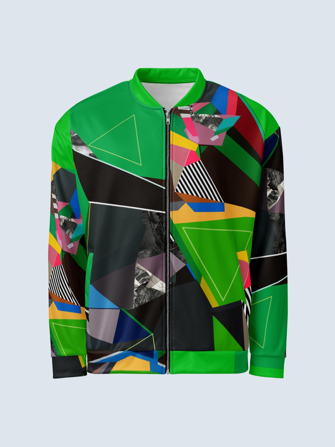 Bomber Jacket for Men Bold Print Jacket Party Jacket for Men Colorful ...