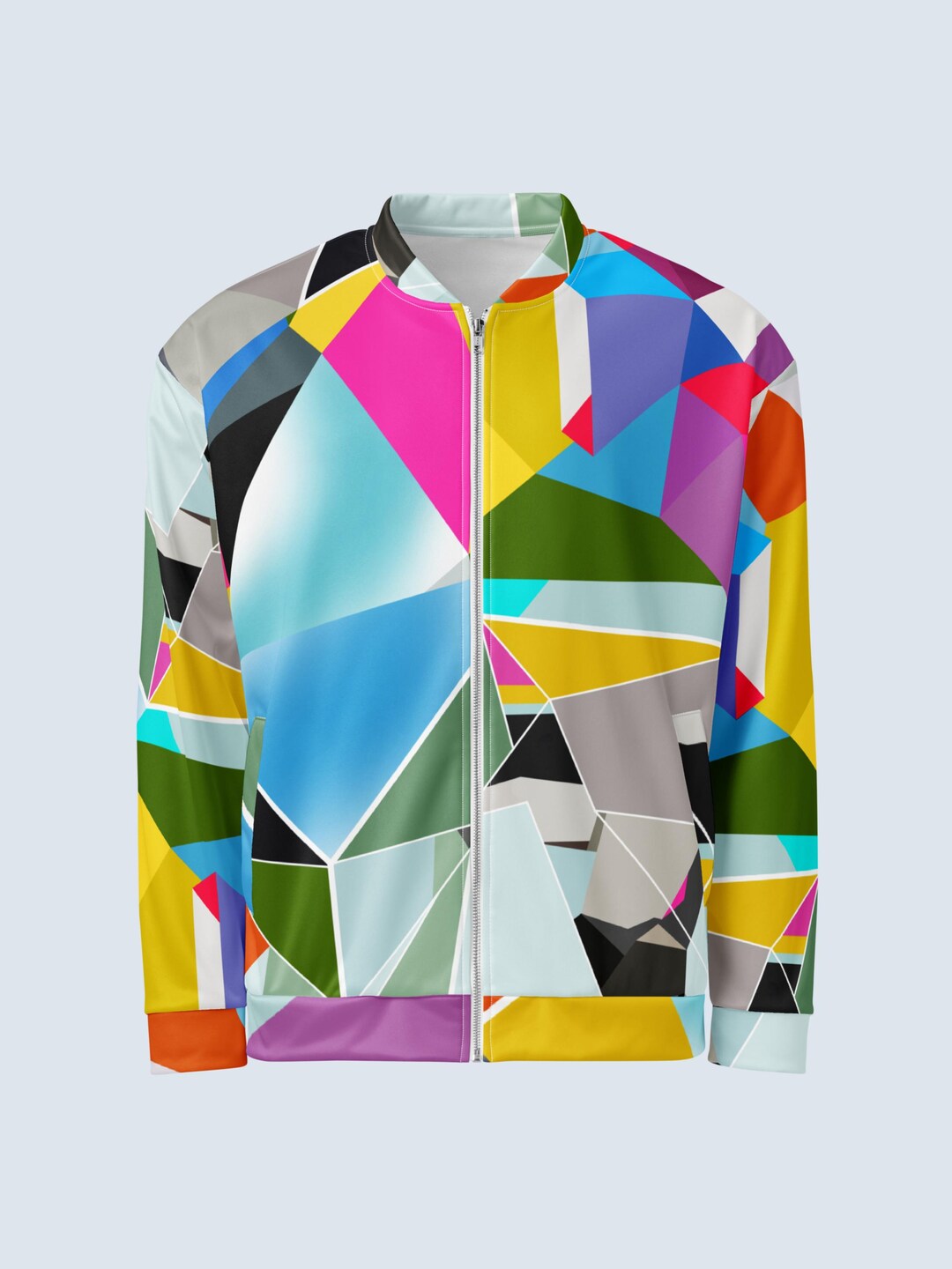 Crazy Bomber Jacket, Artist Designed Bomber Jacket, Unique Bomber ...