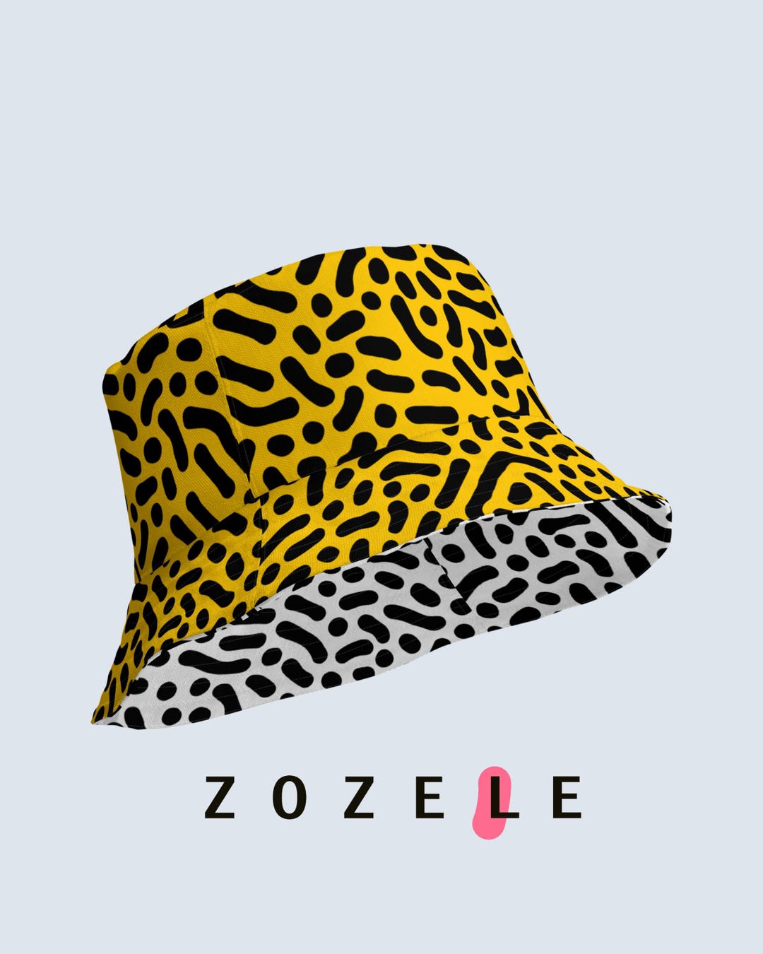 Reversible Bucket Hat Yellow Hat for Women Yellow Hat for Men Bucket ...