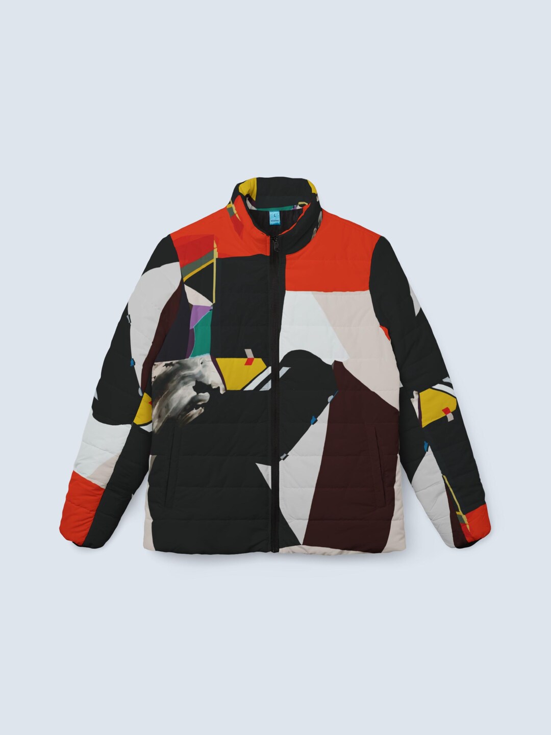 Womens Puffer Jacket Outerwear for Women Street Wear Colorful Puffer ...