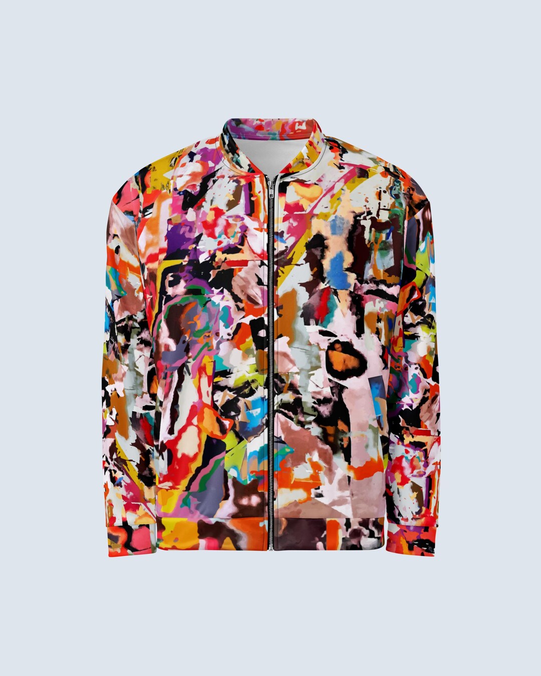 Bomber Jacket Unisex Bomber Jacket Colorful Bright Bomber Jacket Unisex ...