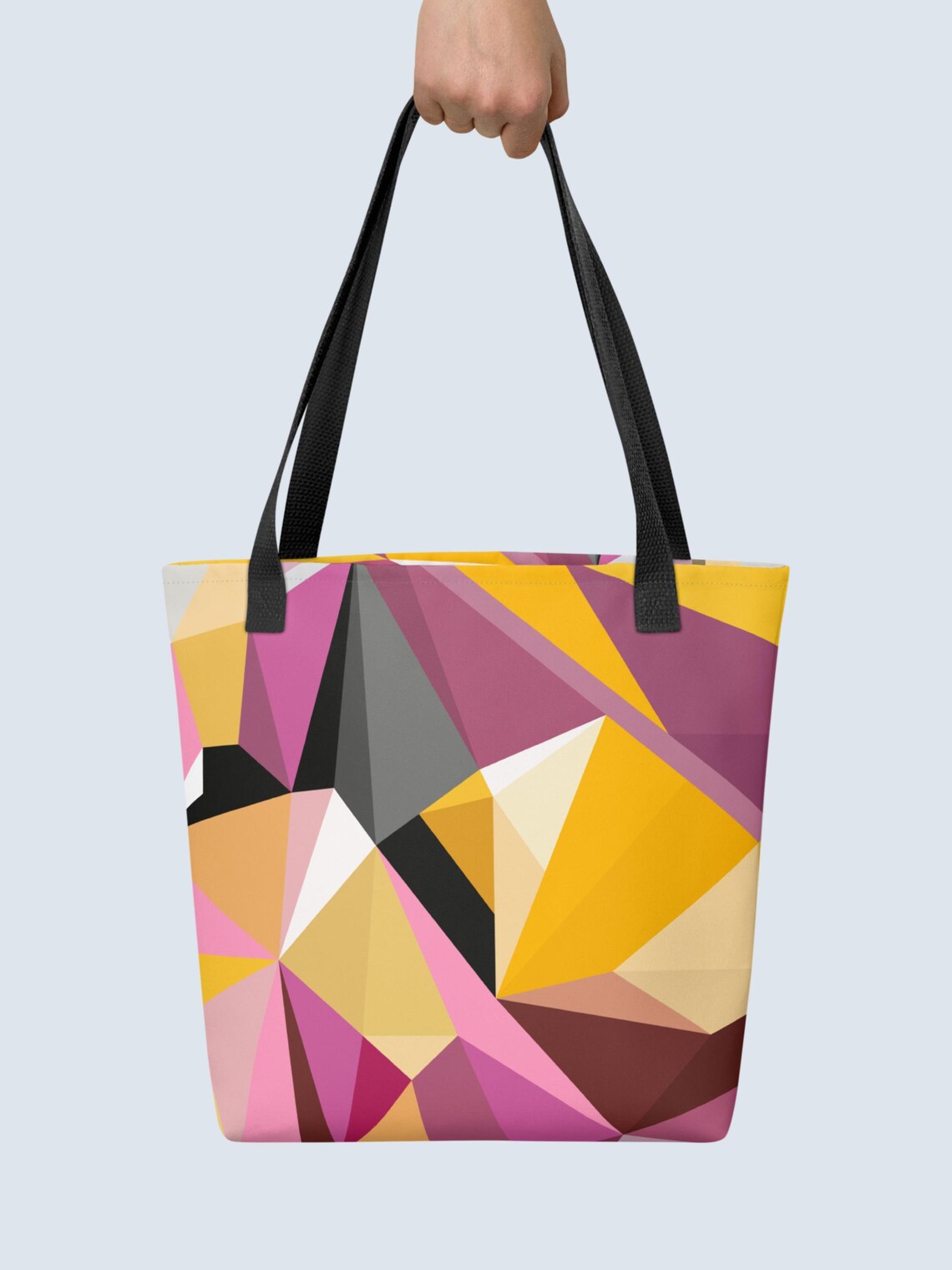 Tote Bag Artistic Unique Shopping Bag Abstract Art Bag Artistic Tote ...