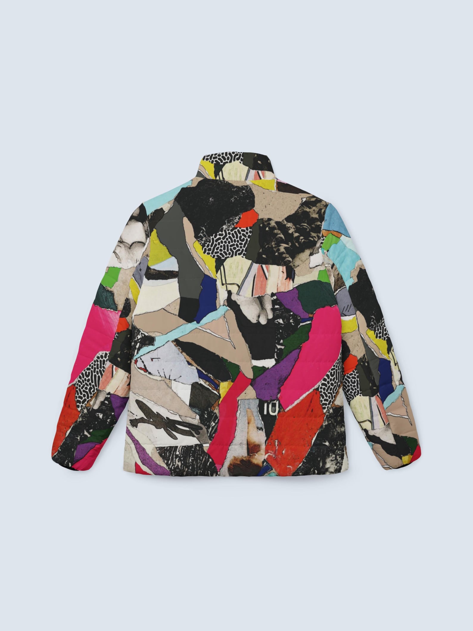 Women's Puffer Jacket Colorful Puffy Jacket for Women Multicolor Puffer ...