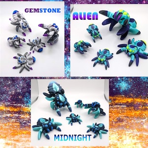 Tiny Jumping Spider - 3D Printed Multicolor Fidget - Etsy