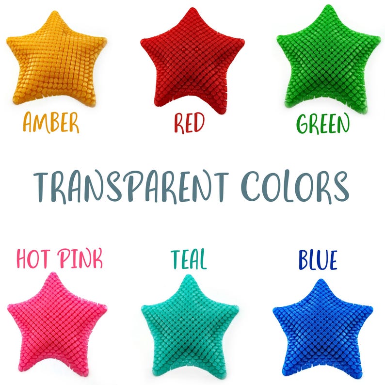 Starry the Starfish - 3D Printed Multicolor Fidget, Fun Desk Pal, ADHD ...