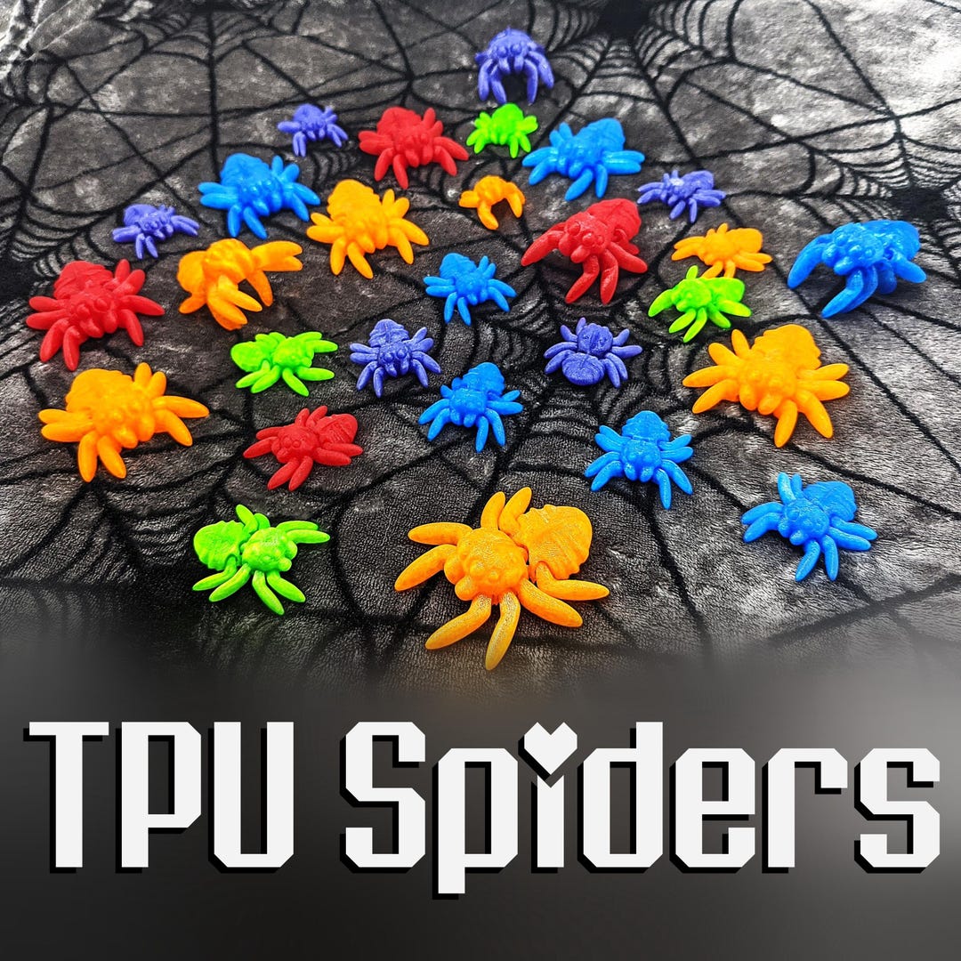 TPU Tiny Jumping Spider - **nearly** Indestructible! - Etsy